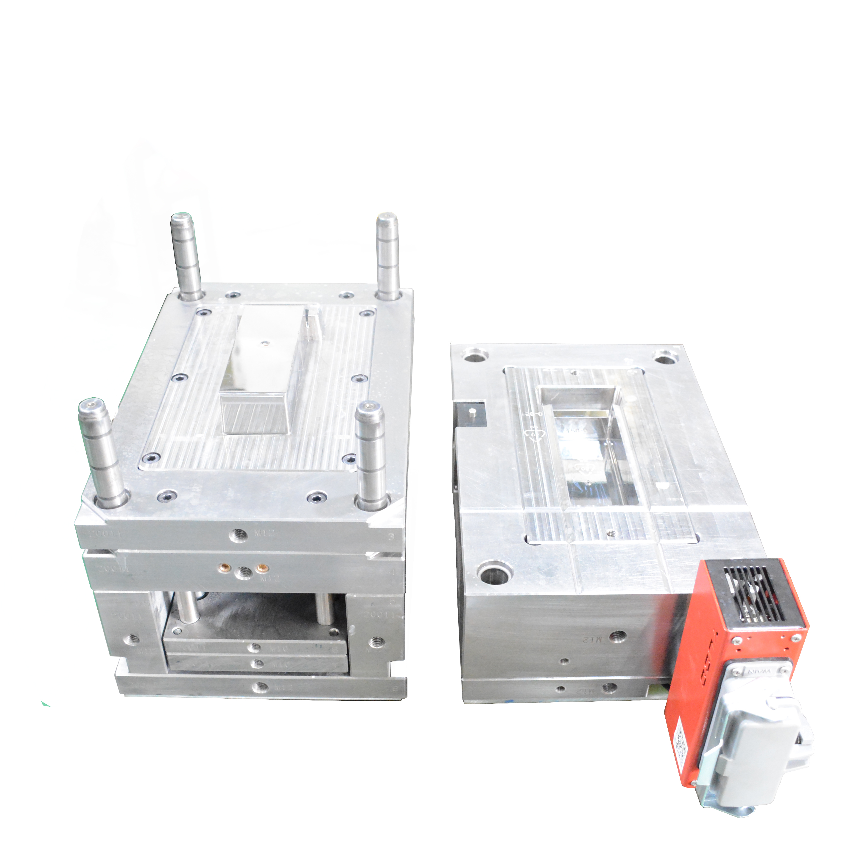 Custom Injection Mold for Plastic Drawer PP HP500N 1+1 Cavity Mold ...